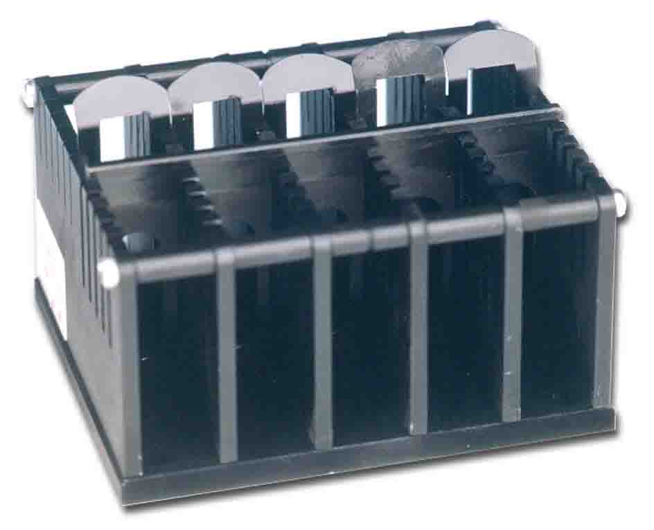 Universal 5 position 5-100 mm cell holder motorized assembly - Persee